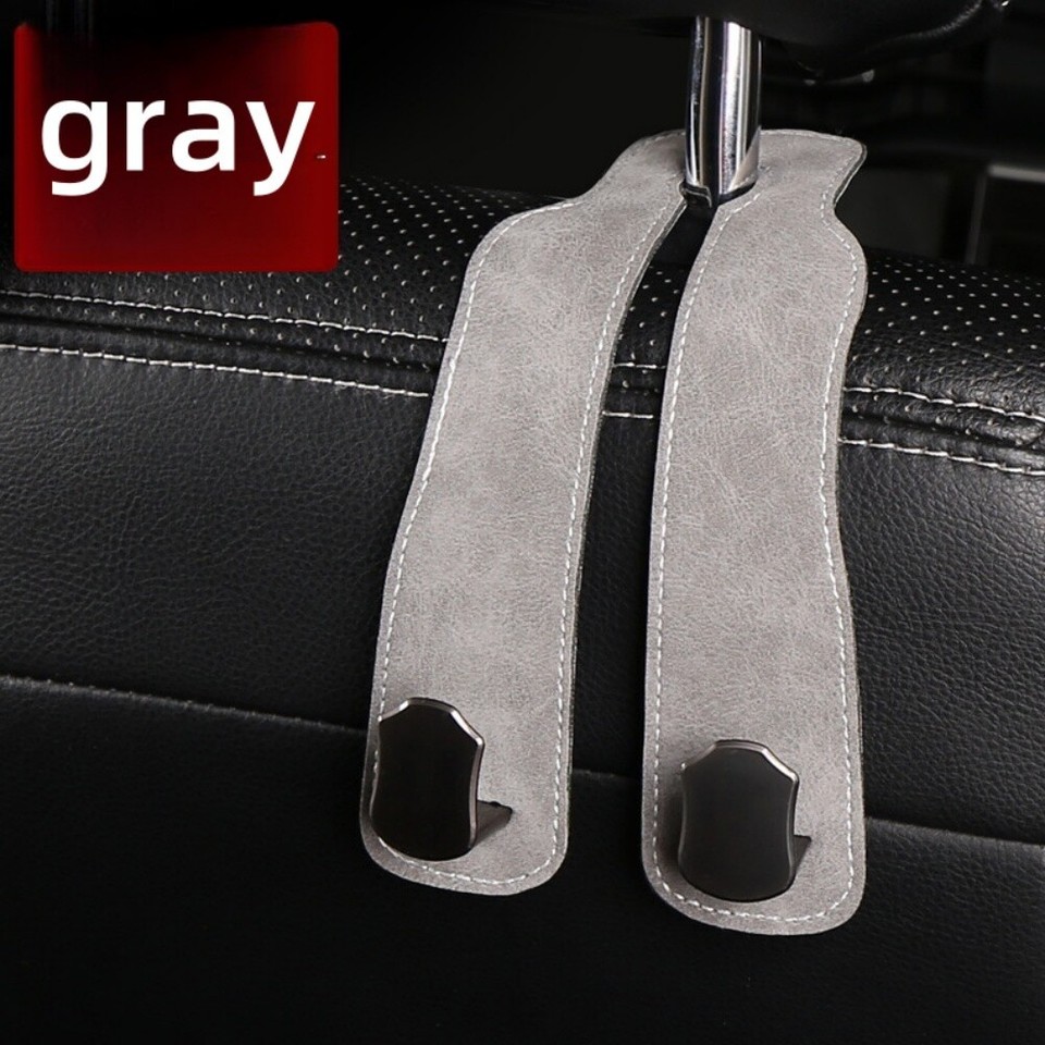 Fits Purse Bag 1X Gray Universal Car Seat Back Headrest Hook Hanger | eBay