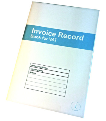 INVOICE RECORD BOOK FOR VAT (A4/32 pages) V001 (business account ledger ...