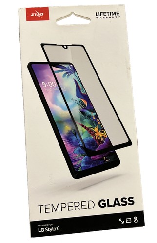 ZIZO Tempered Glass High Impact Screen Protector For Stylo 6 Phone ...