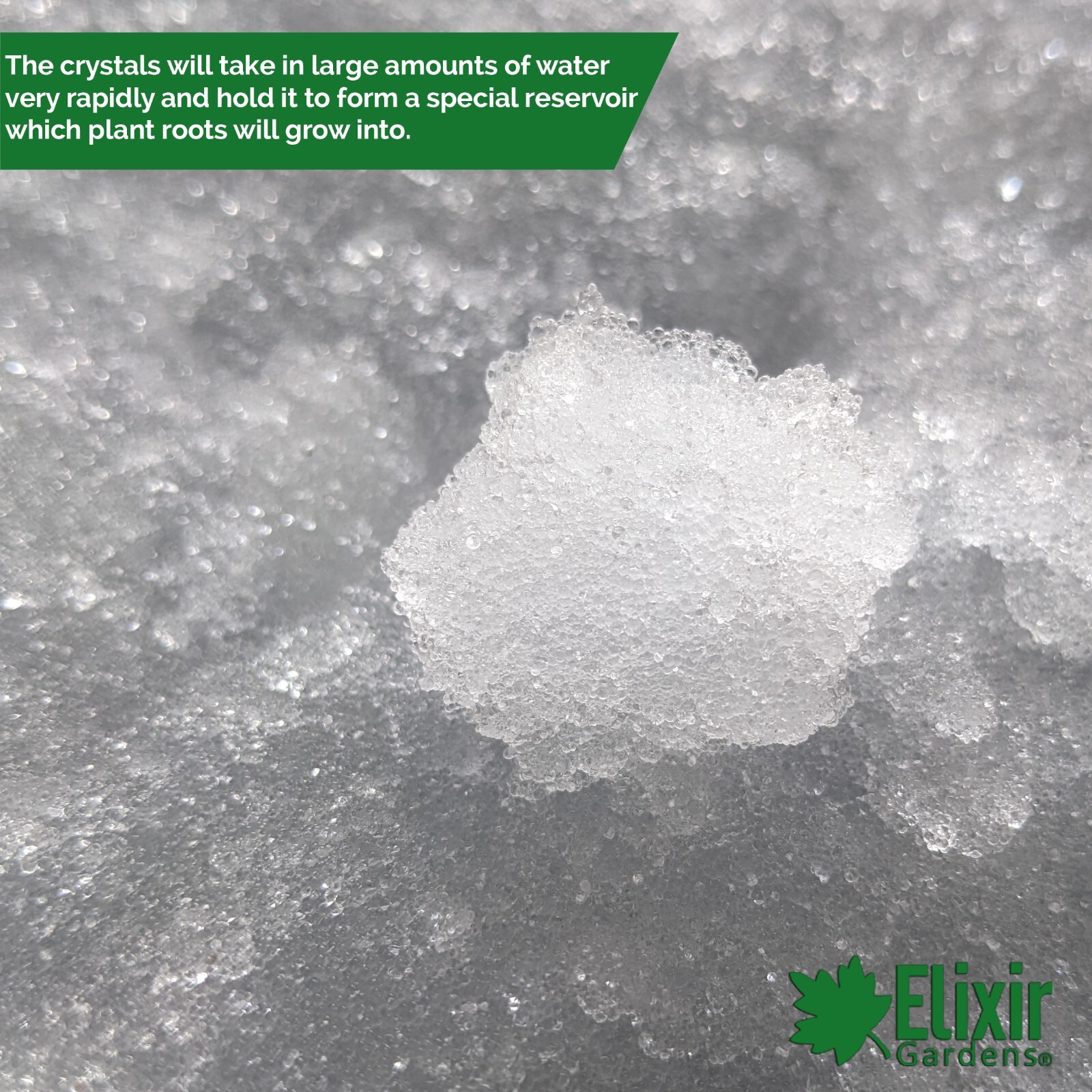 RainGel Water Retaining Crystals Granules | Baskets Pots Growbags ...