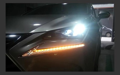 For Lexus NX200 LED Headlight 2015-2020 NX300 NX300H Upgrade DRL Angel ...