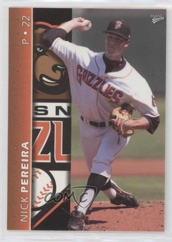 2008 MultiAd Sports Fresno Grizzlies Nick Pereira #23 | eBay