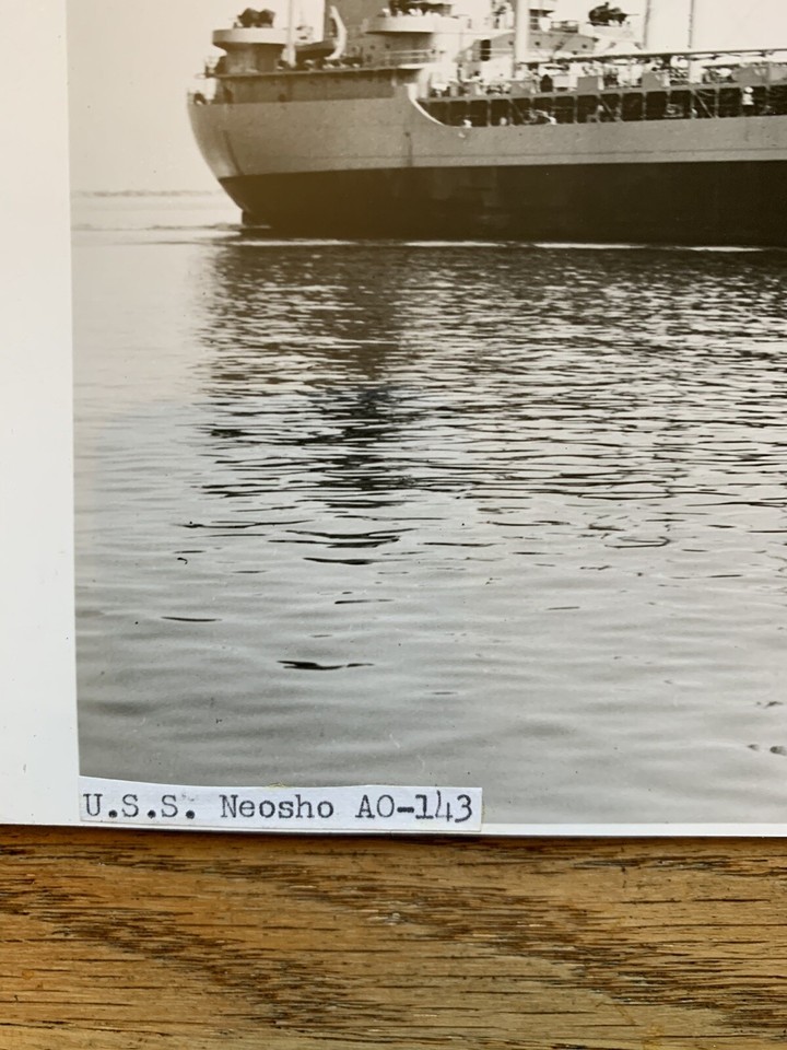 Historical Naval Photo USN USS Neosho AO-143 8x10 | eBay