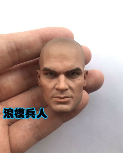 1/6 Head Sculpt Hitman Agent Killer 47 Male Bald Fit 12'' Action Figure ...