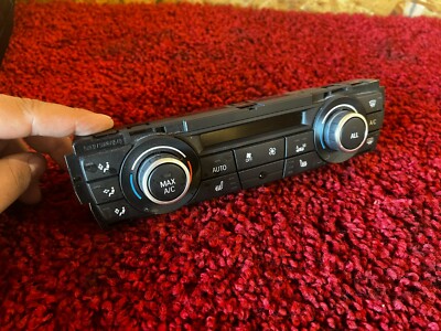 BMW E82 E88 FRONT CENTER AC HEAT AIR CLIMATE CONTROL SWITCH UNIT PANEL ...