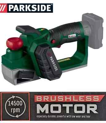 Parkside 12V Cordless Planer Brushless Motor - Without Battery ...