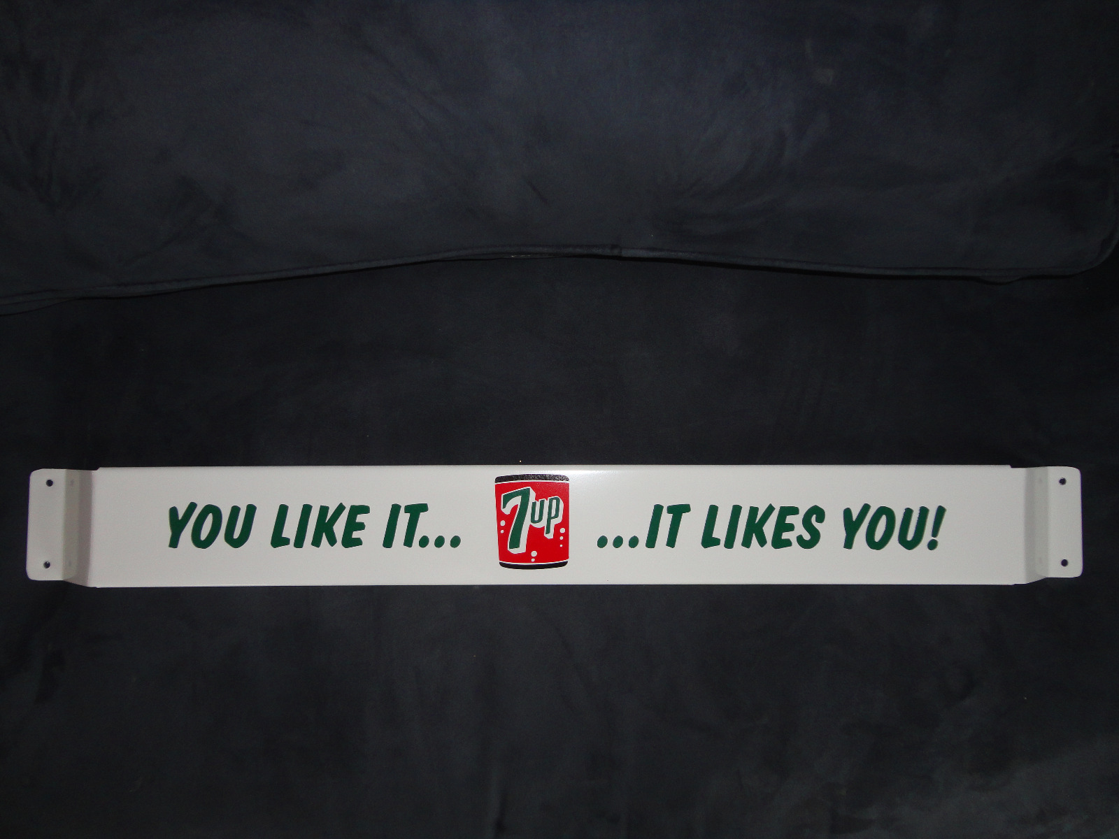 33'' Door push bar 7UP Retro Antique Soda Advertising vintage sign | eBay