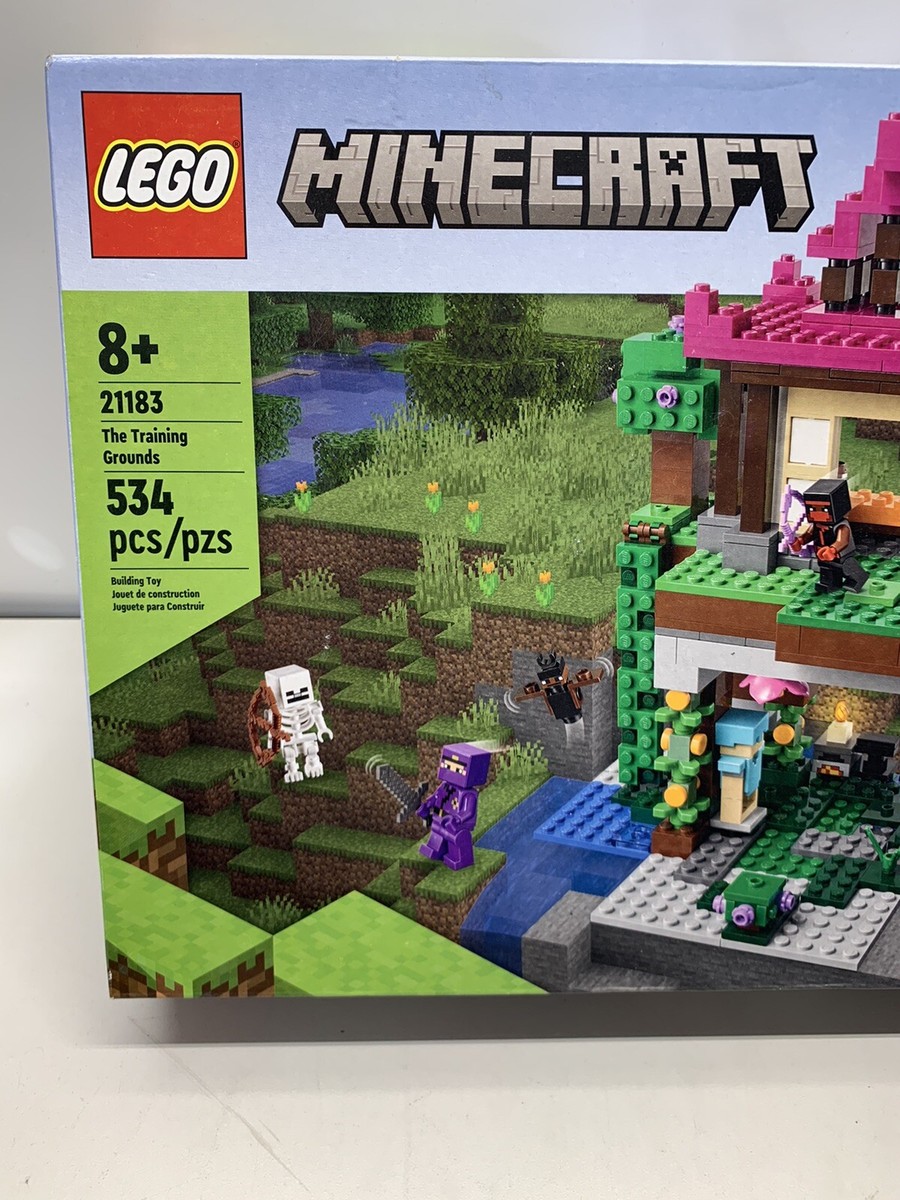 21183 Lego 21183 The Training Grounds – Since When Has Minecraft Had