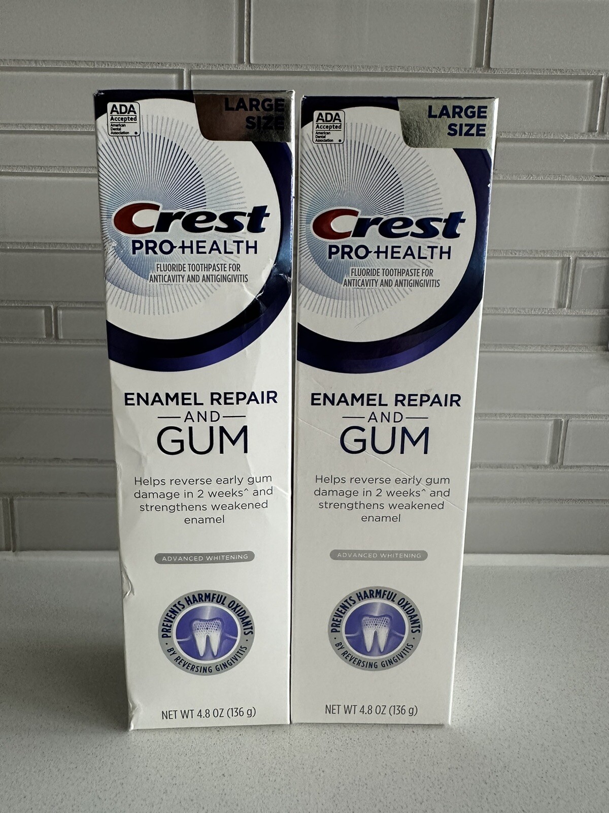 Set of 2 - Crest Pro-Health Enamel Repair and Gum Toothpaste, 4.6 oz | eBay