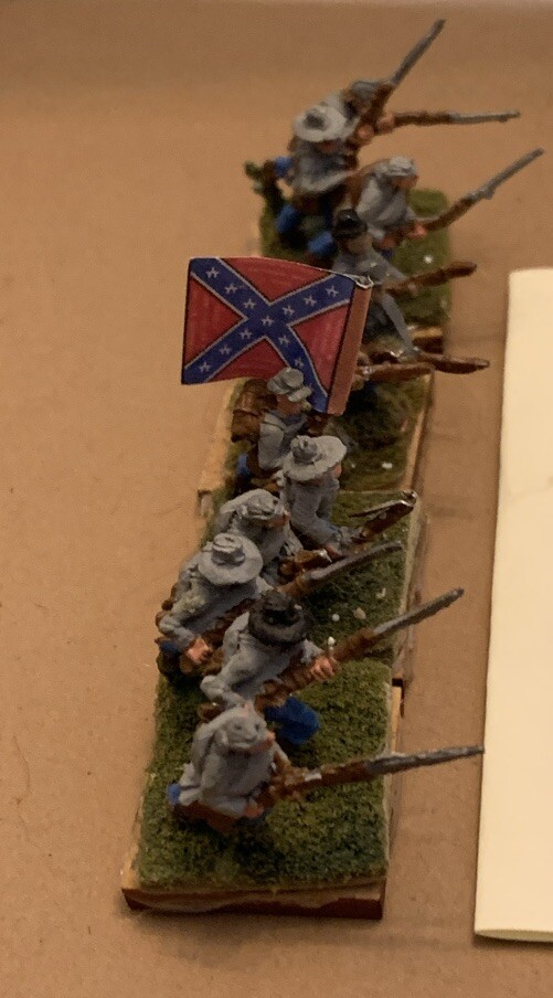 15 MM ACW Painted And Based Confederate Infantry Solders (CI-102) | eBay