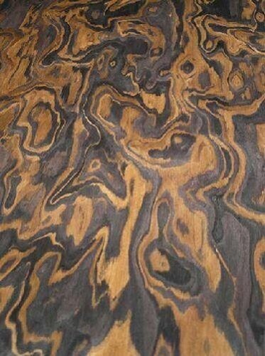 Ebono Root Wood Veneer Vein SaRaiFo Nut Tree Burr 250x31cm | eBay