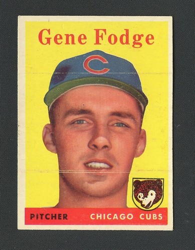 1958 Topps #449 Gene Fodge EXMT | eBay