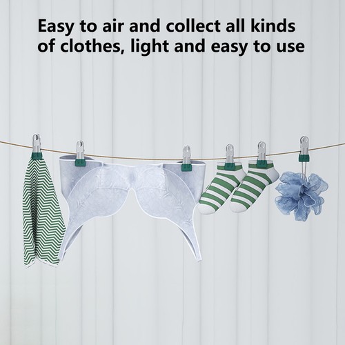 8pcs Clothes Hanger Clips Strong Clamping Force Fixed Gloves Towel Sock ...