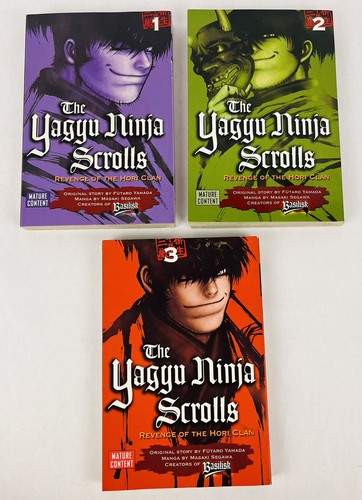 The Yagyu Ninja Scrolls By Futaro Yamada Complete English Manga Series ...