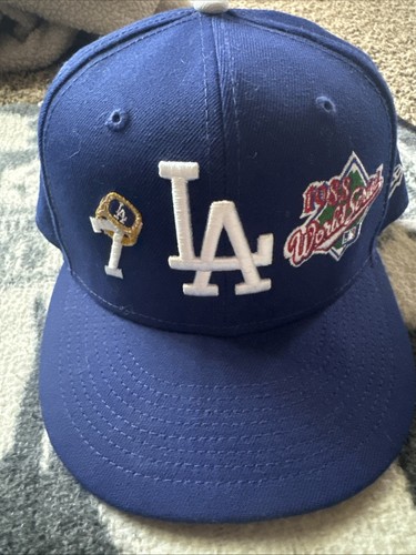 New Era 59Fifty Los Angeles Dodgers Cap 7X World Series Champions hat ...