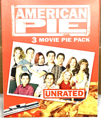American Pie: 3 Movie Pie Pack (DVD, 2005, 3-Disc Set, Unrated ...