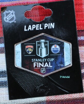 2024 Stanley Cup Final Finals Pin Lapel Florida Panthers vs Edmonton ...