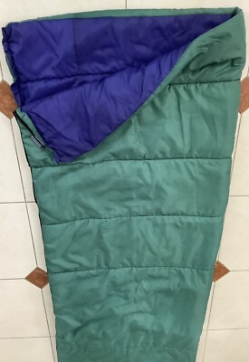 Green Wenzel Sleeping Bag Adult Size 75” X 33” Finish | eBay
