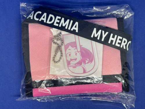 My Hero Academia Donki Ochaco Uraraka Wallet with Acrylic Keychain ...