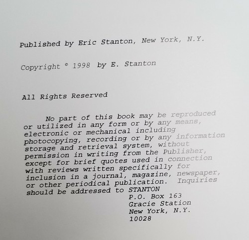 FIRST EDITION Stanton Archives Collection 1&2 Eric Stanton 1998 vintage ...