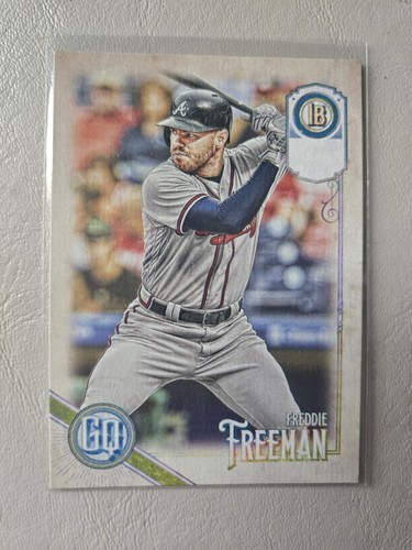 Freddie Freeman 2018 Topps Gypsy Queen Missing Team Name SP Parallel ...