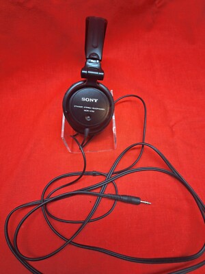 SONY MDR-V150 BLACK Sound Monitoring Stereo DJ Headphones | eBay