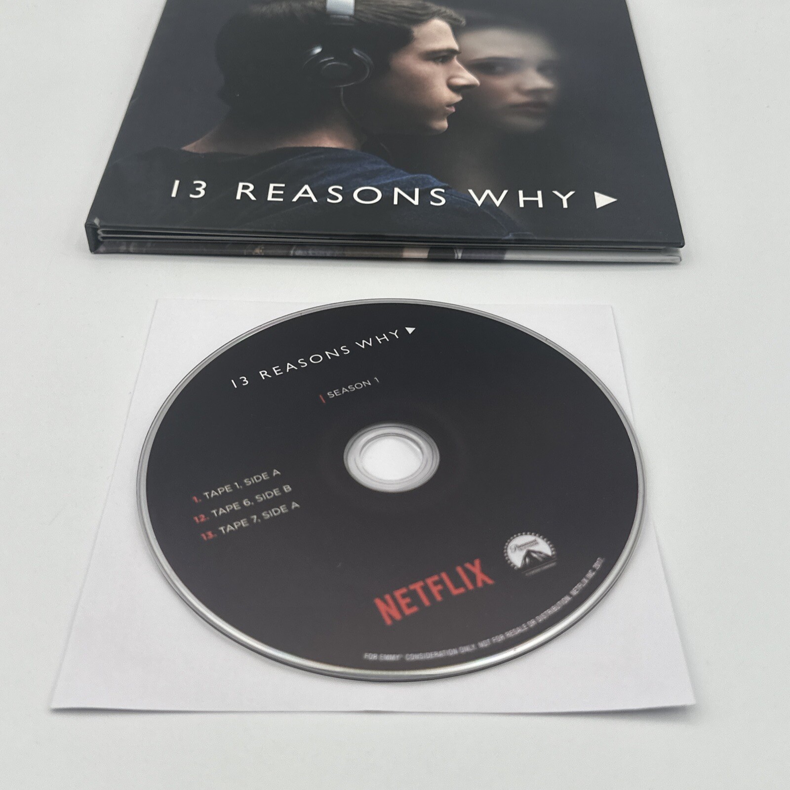 13 Reasons Why Netflix DVD 3 Episodes Netflix FYC 2017 Emmy Screener ...