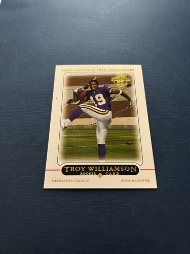2005 Topps Football Troy Williamson Rookie Card #440 Factory Set Break ...