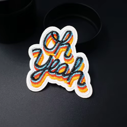 Oh Yeah Design - Embroidered Iron On Patch PB24 | eBay