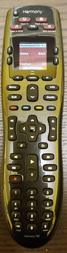 LOGITECH HARMONY 700 PROGRAMMABLE UNIVERSAL REMOTE CONTROL W BRAND NEW ...
