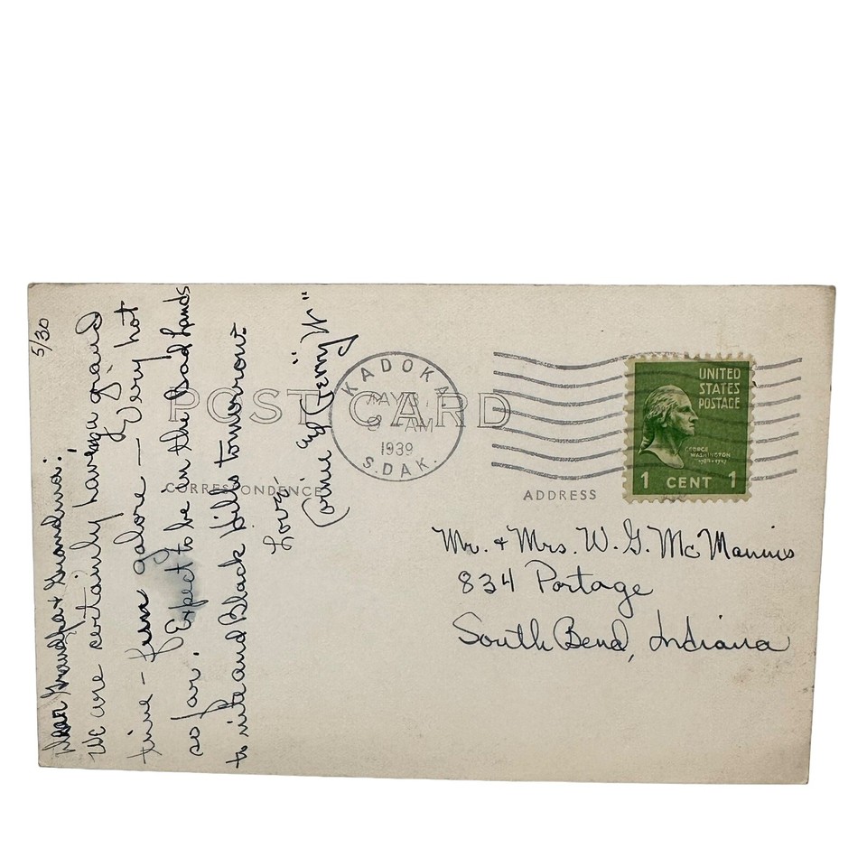 Sioux Indians Preparing Jerked Beef Casey Drug Co Chamberlain S.D 1930 ...