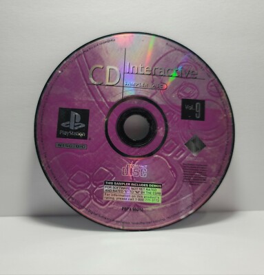 Cd Interactive Sampler Disc Sony PlayStation 1 Demo Disc PS1 | eBay