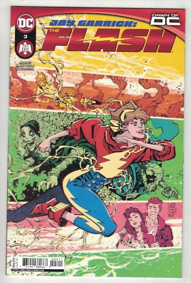 JAY GARRICK: THE FLASH #1-4 RUN - ALL JORGE CORANA MAIN COVERS - DC ...