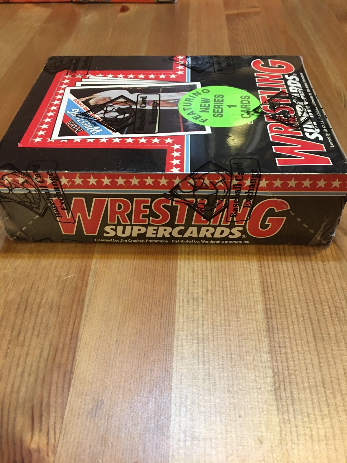 1988 Wonderama NWA/WCW Wrestling Cards Wax Pack Box-48 Packs-BBCE ...
