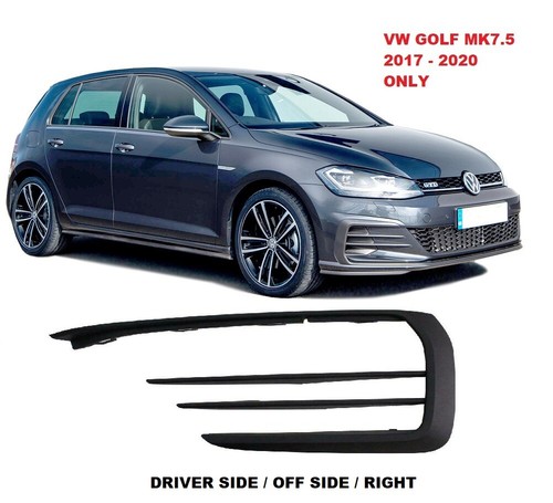 VW GOLF MK7.5 GTI FRONT BUMPER GRILLE RIGHT SIDE O/S 5G0853666P9B9 | eBay