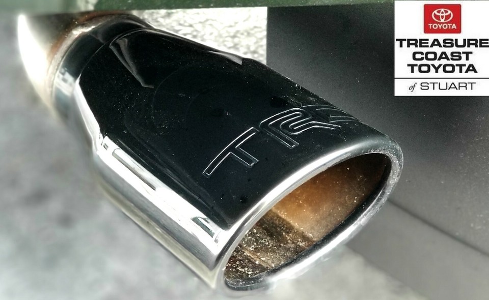 NEW OEM TOYOTA 4RUNNER 4X4 2015-2022 TRD PERFORMANCE EXHAUST W/ BLACK ...