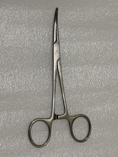 JARIT 106-121 STAINLESS 5.5" CURVED CRILE ARTERY FORCEPS SURGICAL ...