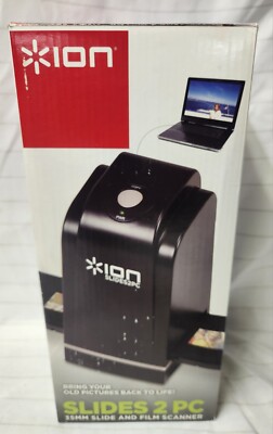 Ion Slides 2 PC 35mm Slide And Film Scanner, New Open Box 855960000450 ...
