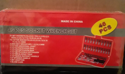 46 piece socket wrench set in case | eBay