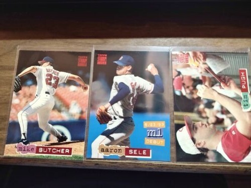 Tim Pugh, Mike Butcher & Aaron Sele Topps #78,179&243 good condition | eBay
