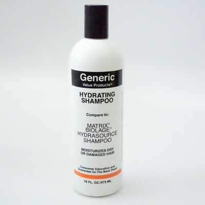 Generic Value Products Hydrating Shampoo, Provides Softness, Shine, And ...