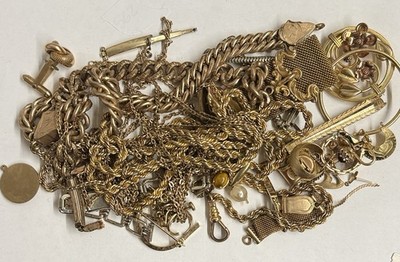 270 Grams HEAVY Gold Filled Scrap Recovery Lot 270g! Victorian Resale ...