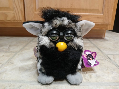 Vintage 1999 Furby By Tiger Hasbro Snow Leopard With Tags Works | eBay
