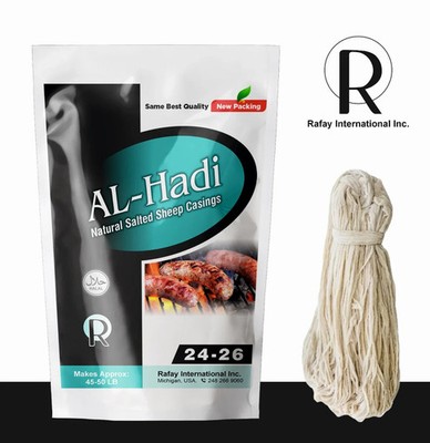 Halal Natural Sheep Casings 24-26mm for Breakfast Sausage & Hot Dogs ...