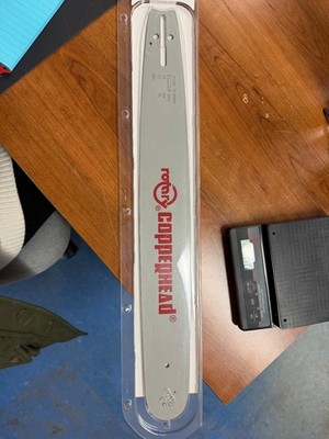 COPPERHEAD SAW CHAIN GUIDE BAR 20” 3/8 STD .050 PRO-SUMER BAR #35 ...