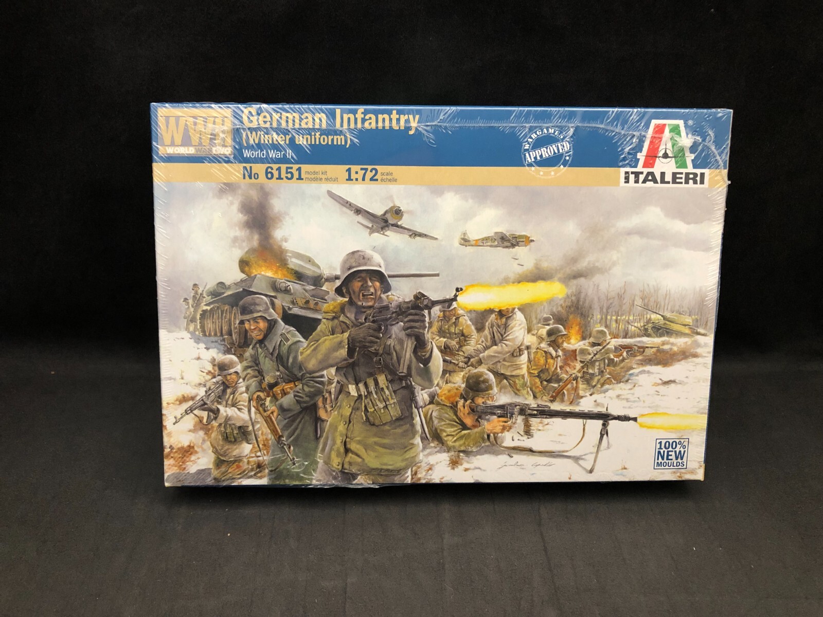 Italeri World War II German Infantry (Winter Uniform) 1:72 Scale Model ...