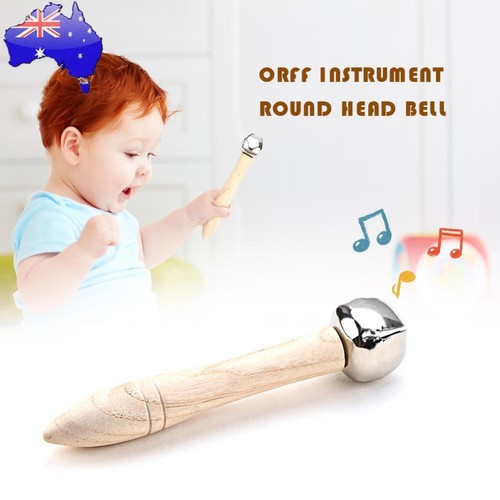 Hand Bells Baby Educational Learning Shaking Kids Fun Sound Handbell ...