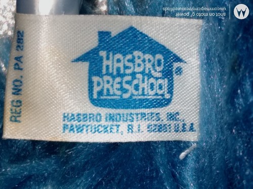 🦄Hasbro / Preschool / Sesame Street Muppets "Grover" Blue Color 20 ...