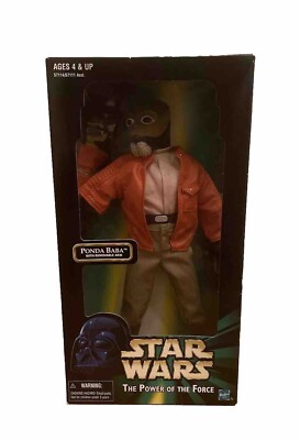 Star Wars Power Of The Force Ponda Baba Figure W/ Removable Arm Box ...