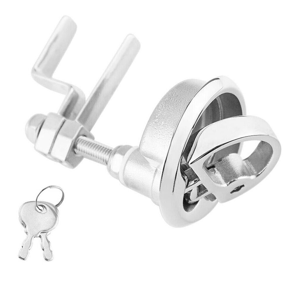316 Stainless Steel 2" Lift Handle Lock Flush Mount Boat/Yacht /Deck ...
